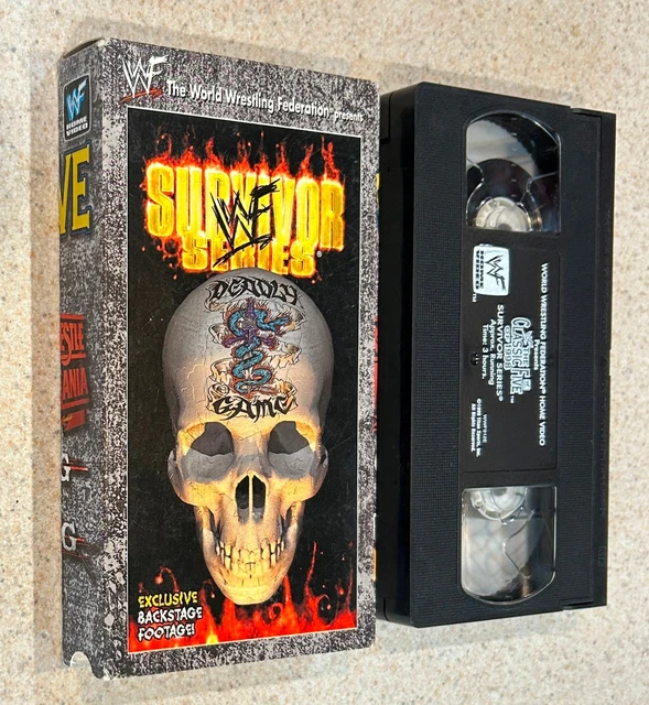 WWF -- SURVIVOR SERIES Deadly Game VHS (1999) £9.34 - PicClick UK