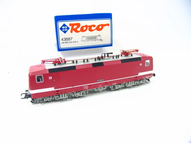 ROCO 43687 E-LOK BR 243 225-0 der DR DUMMY OHNE ANTRIEB KL886 EUR 99,99 ...