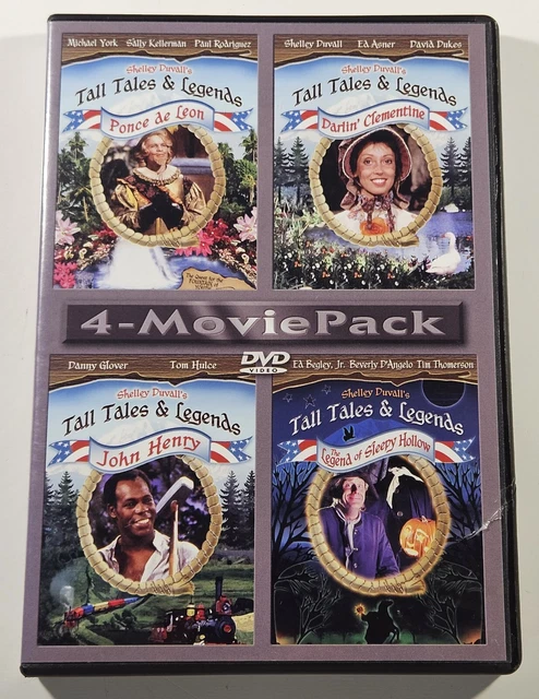 SHELLEY DUVALL'S TALL Tales & Legends (4-Movie Pack DVD, 2005) John ...