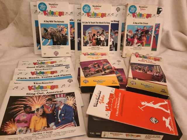 KIDSONGS A DAY With The Animals (VHS, 1986) View-Master Video $3.39 ...
