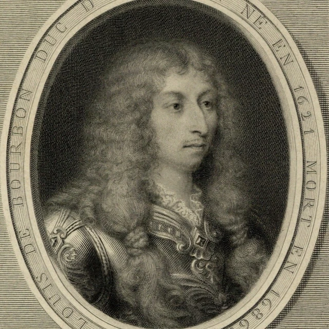 PORTRAIT OF LOUIS de Bourbon Duc Enghien Condé - 19th century Stella ...