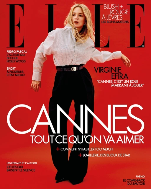 VIRGINIE EFIRA_...MAGAZINE ELLE # 4143 # 15 Mai 2025 EUR 15,00 ...