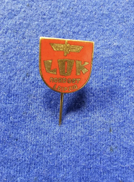ALTE ANSTECKNADEL BSG Lokomotive Lok Nordost Leipzig Nadel Pin Badge ...
