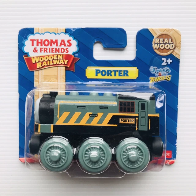PORTER - THOMAS The Tank Engine & Friends Wooden Railway Magnet Trains ...
