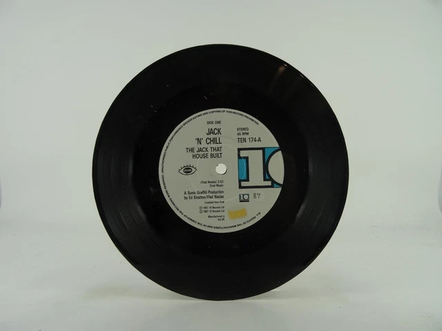 JACK 'N' CHILL THE JACK THAT HOUSE BUILT (70) 2 Track 7" Single along ...