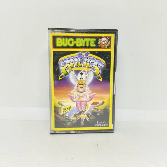 ANTICS – COMMODORE 64 Tape – Bug-Byte – Rare 1st Issue – Complete £19. ...