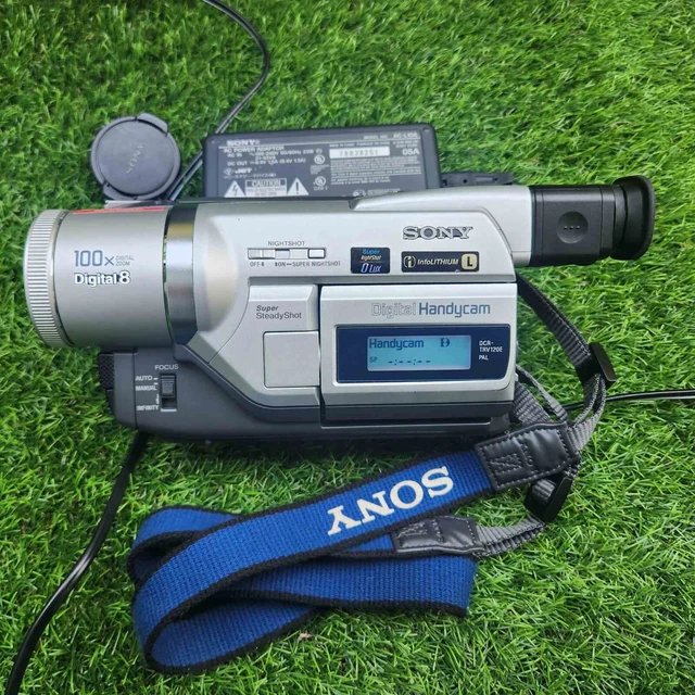 SONY HANDYCAM DCR-TRV-120E Digital 8 Hi8 Camcorder 8mm Tape Video 8 ...