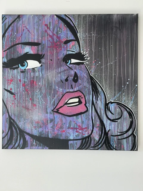 ZOKAR- TABLEAU ART moderne,pop Art,Street Art, Banksy,Obay,Unique ...