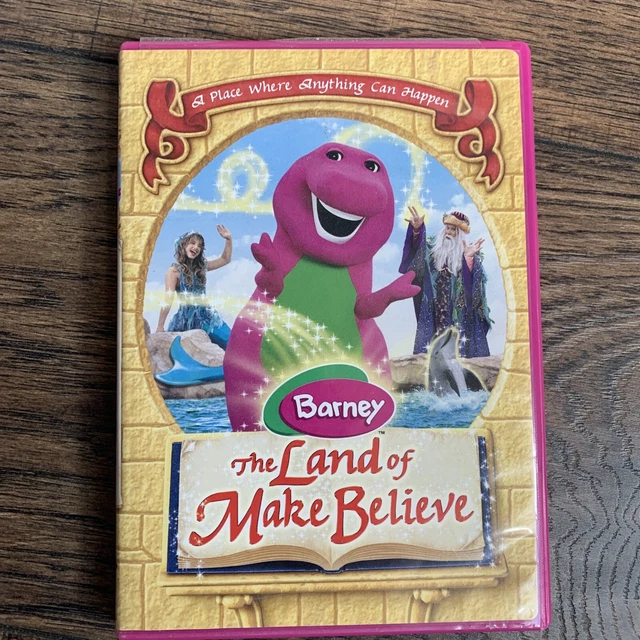BARNEY YOU CAN Be Anything, Land Of Make Believe, Once Upon A Dino Tale DVD Lot3 $30.74 ...
