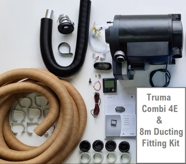TRUMA COMBI BOILER & 8m Ducting Kit With Truma Combi - 4E £1,508.40 ...