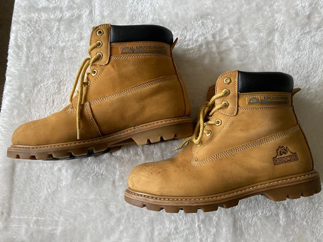 GROUNDWORK MEN'S ADULT Safety Boot with Steel Toe Cap Size 9 £15.00 ...