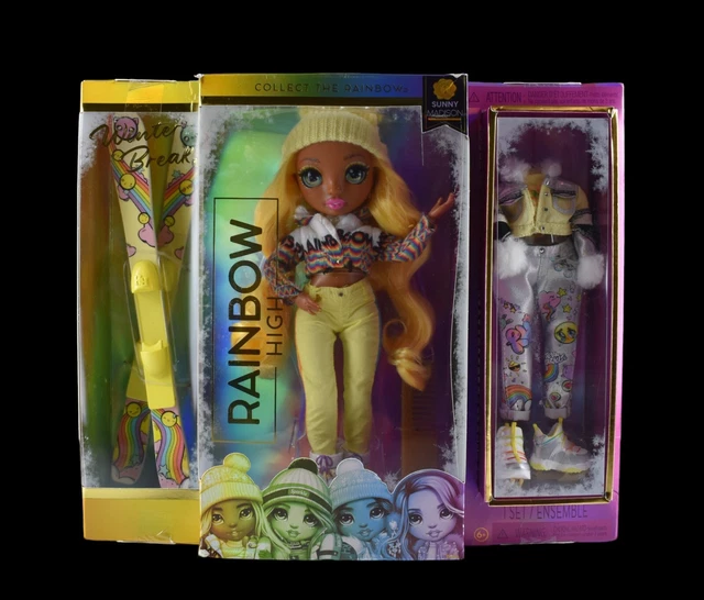 RAINBOW HIGH WINTER break Sunny Madison fashion doll Series 1 £39.99 ...