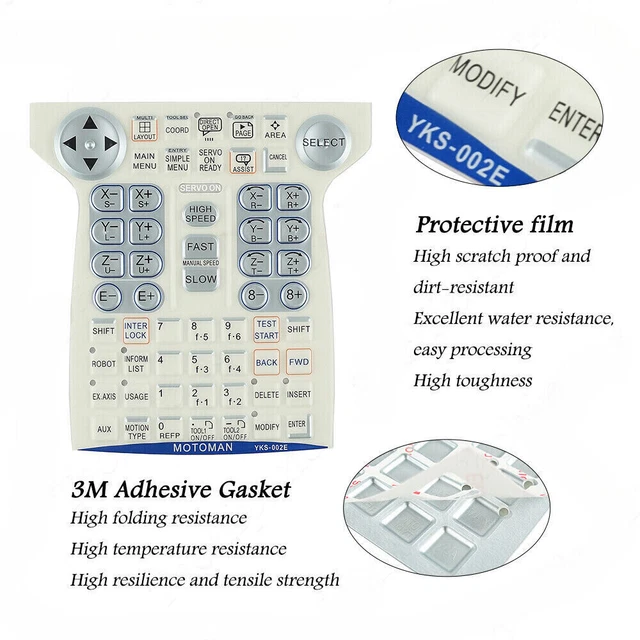 MEMBRANE KEYPAD FOR YKS-002E Yaskawa Electric Corporation YKS-OO2E ...