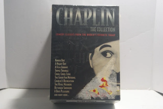 CHARLIE CHAPLIN THE Collection 5 VHS Tape Box Set 1997 NEW Sealed ...