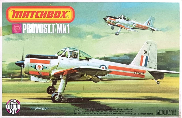 MATCHBOX 1/72 PROVOST T/Mk1, No PK-30 (1976 KIT) £15.00 - PicClick UK