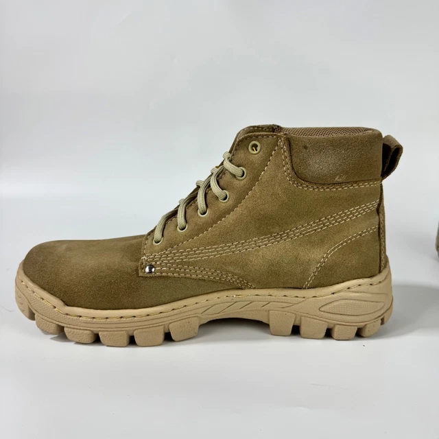 MEN'S WORK BOOTS 6"Height Slip Resistant Soft Toe Bota De Trabajo Size ...