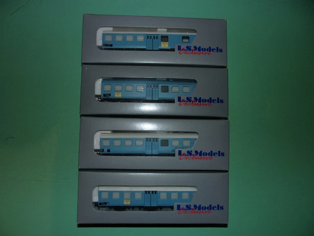 LS MODELS COFFRET 4 voitures US ex PLM DROUARD 30152 NEUF et RARE EUR ...