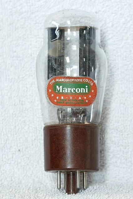 VINTAGE MARCONI U50 Rectifier Valve/Tube.d-Halo Getter.avo Tested £19. ...