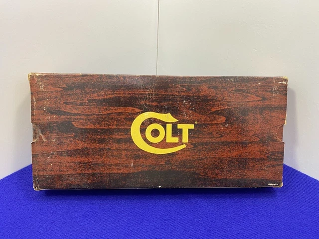 COLT PYTHON 6& Barrel Factory Original Genuine Revolver Box .357mag ...