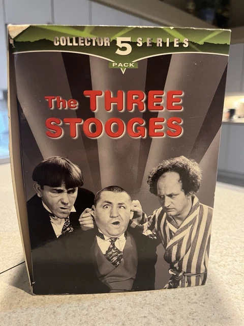 THE THREE STOOGES Collector Series (VHS Collection 5 VHS Tapes 1998) £ ...