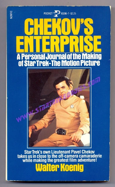1980 1a Ed Star Trek Film Chekovs Enterprise Di Walter Koenig