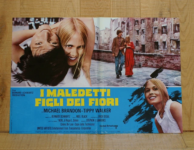 I MALEDETTI FIGLI DEI FIORI fotobusta poster Brandon Tippy Walker ...