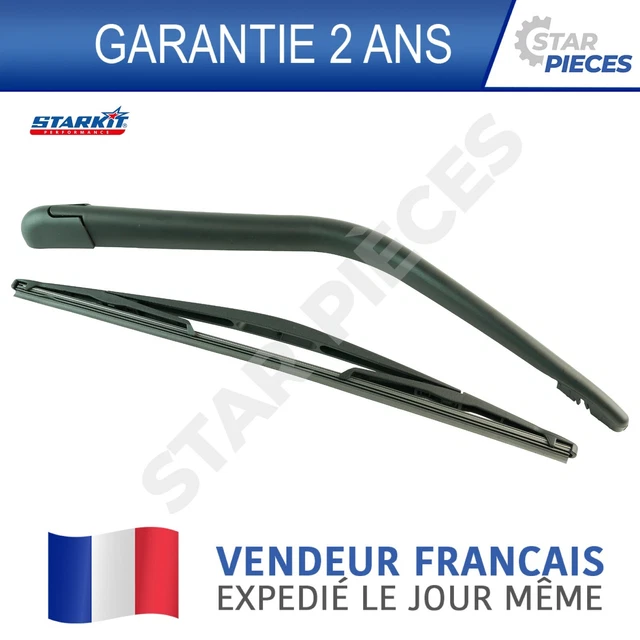 BRAS + BALAI Essuie Glace Arriere Renault Trafic 2 Kangoo 1 7701043992 ...