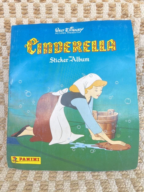 WALT DISNEY'S CINDERELLA Panini Sticker Album **Complete 225/225 ...