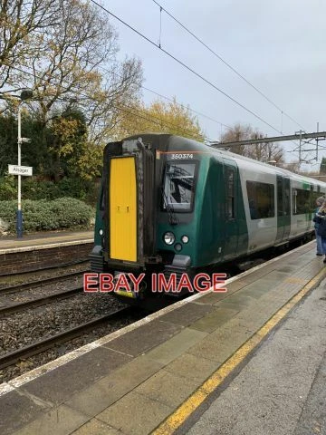 PHOTO CLASS 350 Desiro Unit At Alsager Railway Station The 07 46 London ...