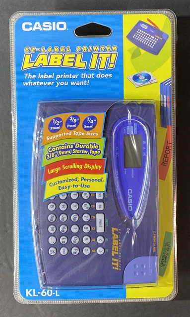 Casio Ez Label Printer Kl 60
