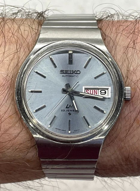 VINTAGE SEIKO LORD Matic 5606 Automatic Mens Watch -Working -Excellent ...