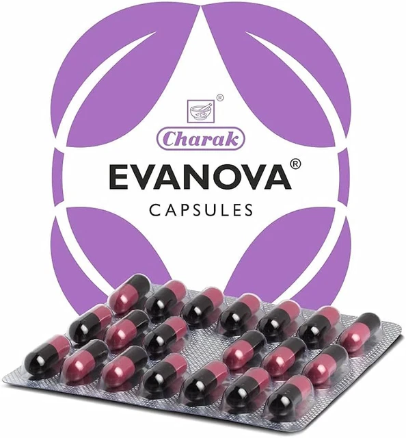 CHARAK PHARMA EVANOVA Capsule Pour Adultes 20 Capsules EUR 12,70 ...