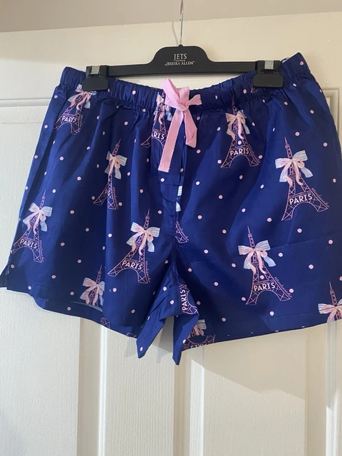 PETER ALEXANDER LADIES Paris Pyjama Shorts Large $40.00 - PicClick AU