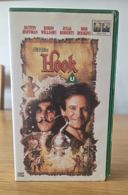 HOOK VHS VIDEO Tape Rare Green Case Robin Williams Roberts Hoffman Spielberg £3.29 - PicClick UK