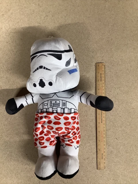 STAR WARS 15& White Storm Trooper Soft Toy Plush Shepperton Design ...