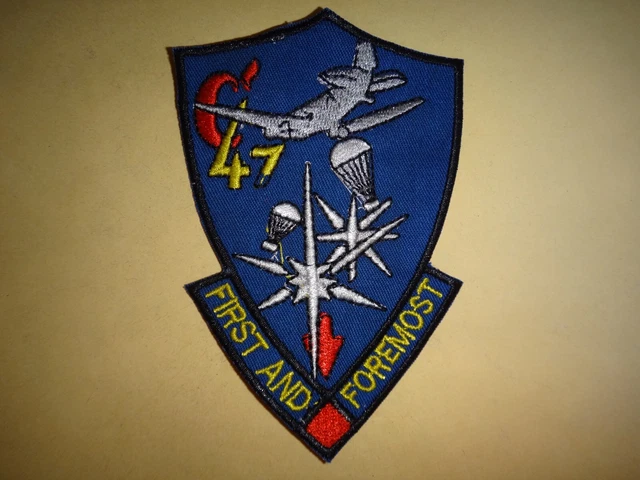 VIETNAM GUERRE PATCH USAF C-47 Skytrain Combat Cargo Premier Et ...