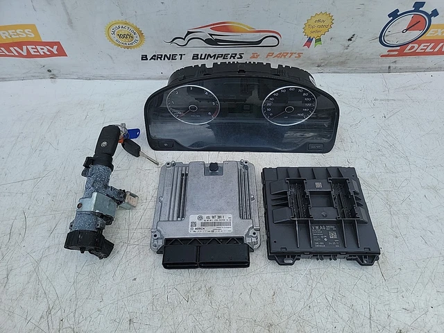 VW TRANSPORTER ECU kit T5 (2010-2015) 2.0 TDI Engine Control Unit ECU ...