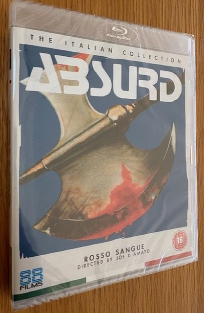 ABSURD BLU RAY horror 88 Films + Video Nasty BOOKLET Joe D'Amato NEW ...