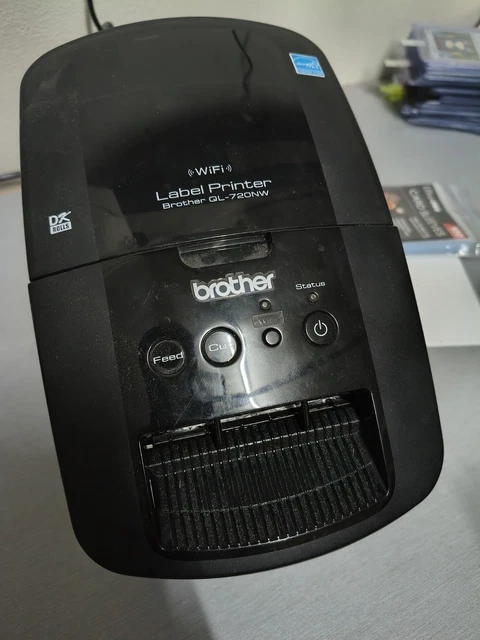 BROTHER QL-720NW WIRELESS WIFI High Speed Label Maker Direct Thermal ...