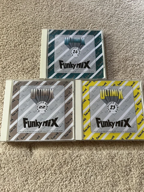 FUNKY MIX DJ Remix Funkymix CD Compilations- Pack of 3. Volume 22, 23 ...