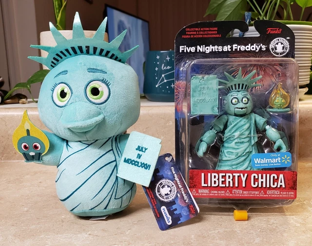 🗽 Funko Fnaf Five Nights At Freddys Liberty Chica Plushie And Action