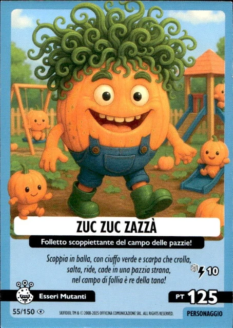 CARD SKIFIDOL ITALIAN Brainrot. Allucinazione Cosmica 2025 # 55 EUR 1 ...