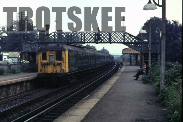 35MM SLIDE BR British Rail Electric EMU Class 401 2BIL 2950 1968 ...