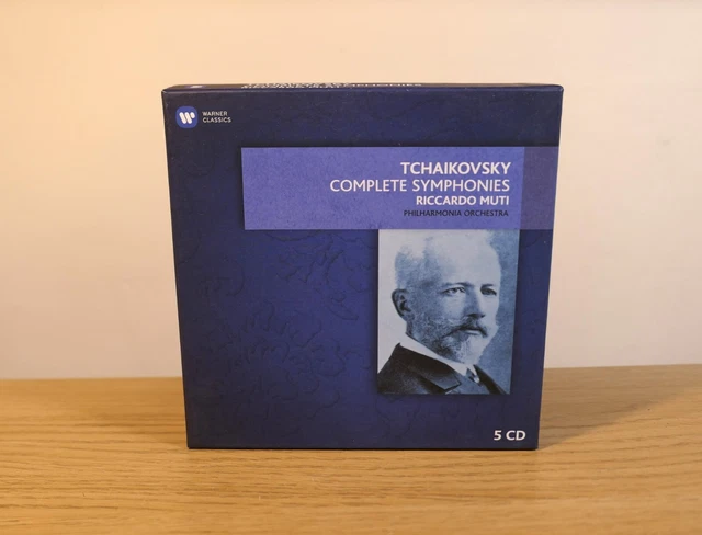 TCHAIKOVSKY COMPLETE SYMPHONIES Riccardo Muti 5 CD Box Set *LIKE NEW* £ ...