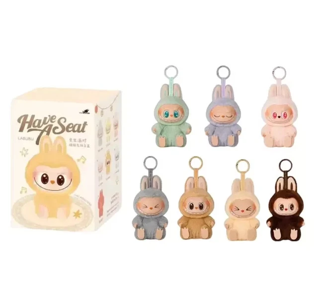 LABUBU THE MONSTERS Have A Seat Summer Party Macaron Plush Doll Blind ...