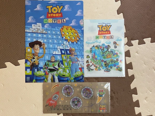 PROTEGE-DOCUMENTS PLASTIC FILES Toy Story Hotel Tokyo Disney Pixar ...