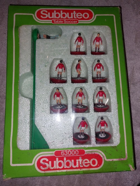 SUBBUTEO MANCHESTER UNITED Ref 641 LW Team version (a) £13.99 - PicClick UK
