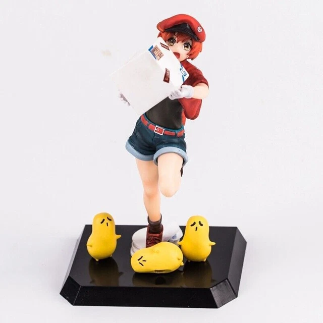 ANIME CELLS AT Work Red Blood Cell Seqkeqkyuu PVC Figure Statues Toy ...