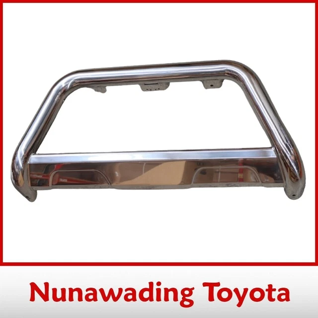 GENUINE TOYOTA HILUX Fortuner Polished Nudge Bar 2020 - Onwards $1,000. ...