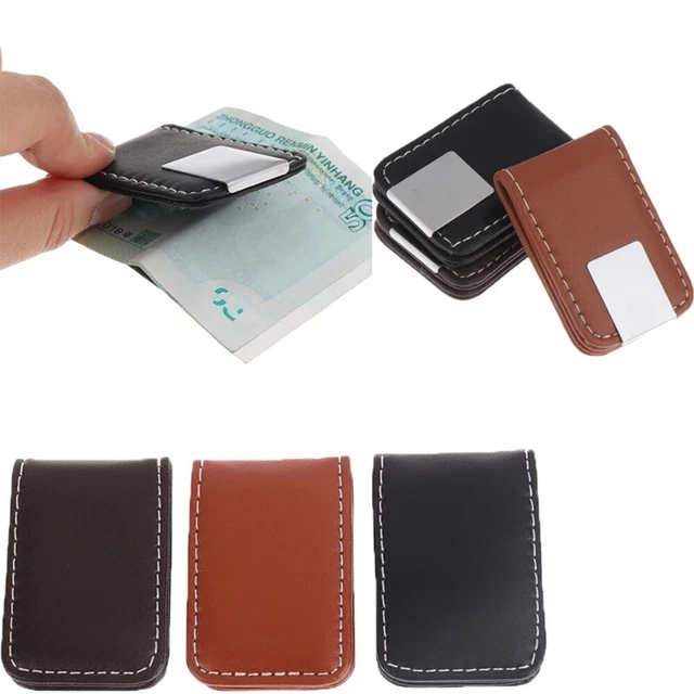 SLIM BANK NOTE Clip Ultrathin Credit Card Pocket New Cash Wallet Men ...